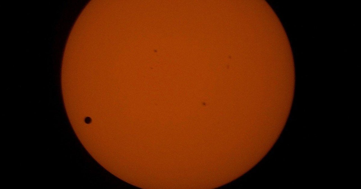 Catch these amazing views of Venus crossing the sun