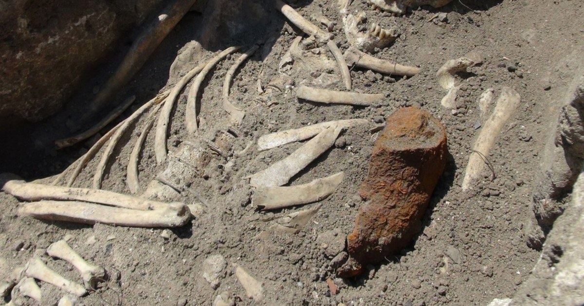 'Vampire' bones dug up in Bulgaria