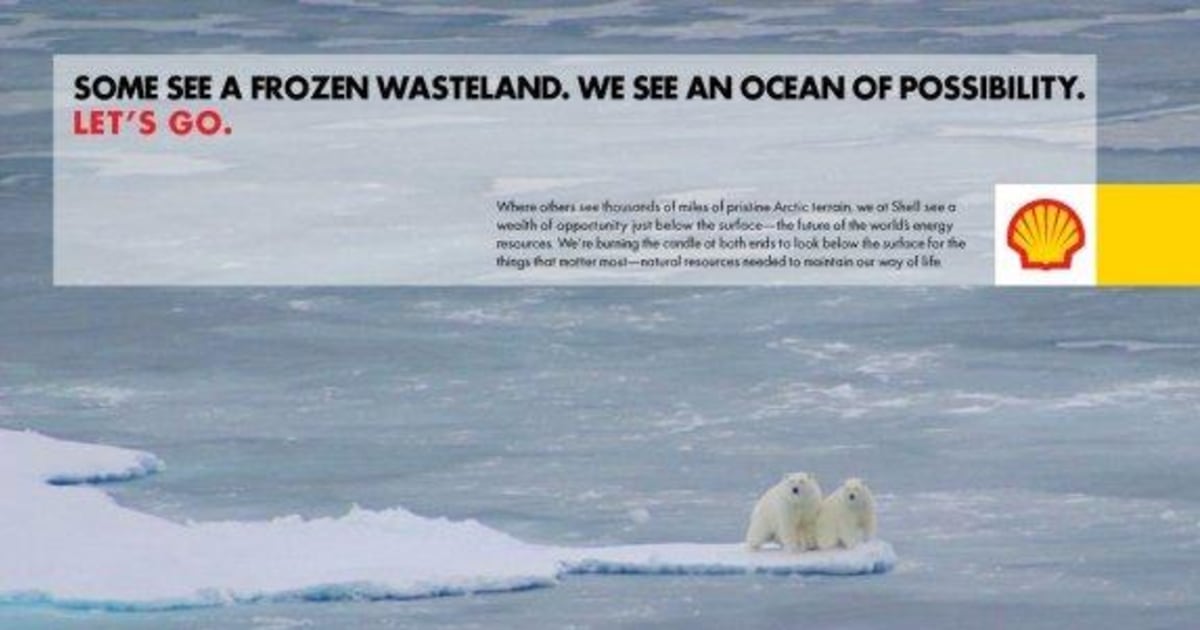 Shell's ad should be mocked. Let's Go!