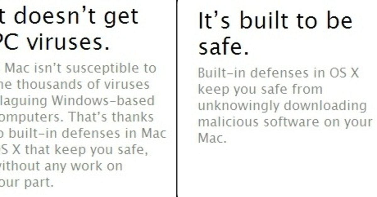 Apple tones down Mac virus immunity claims after infections