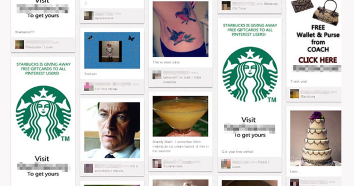 Pinterest phishing scheme tries to pull fans in