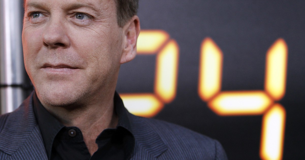 Kiefer Sutherland suggests movie version of '24' getting closer