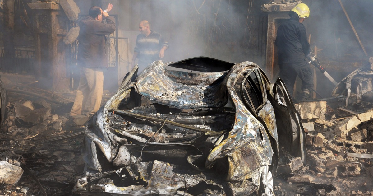 Twin bombings in Damascus kill at least 27