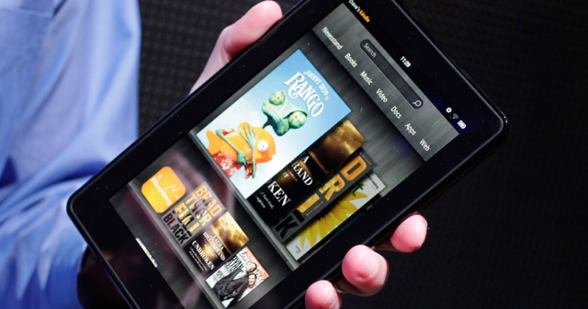 Kindle Fire gets in-book sharing, reading view and personal docs