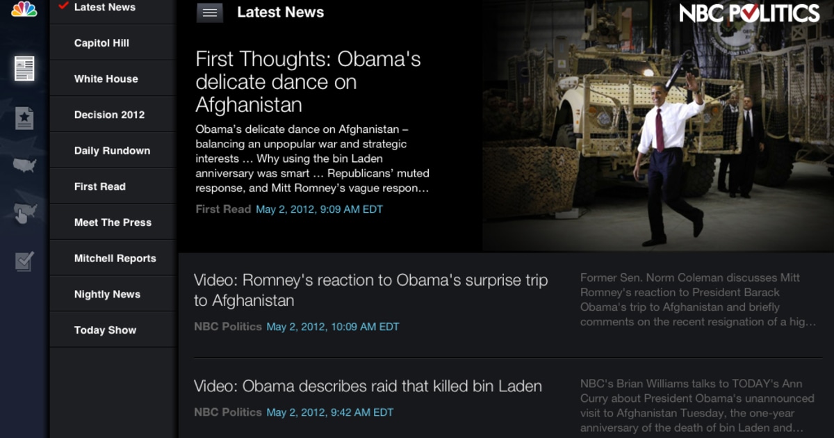 Download the new NBC Politics app