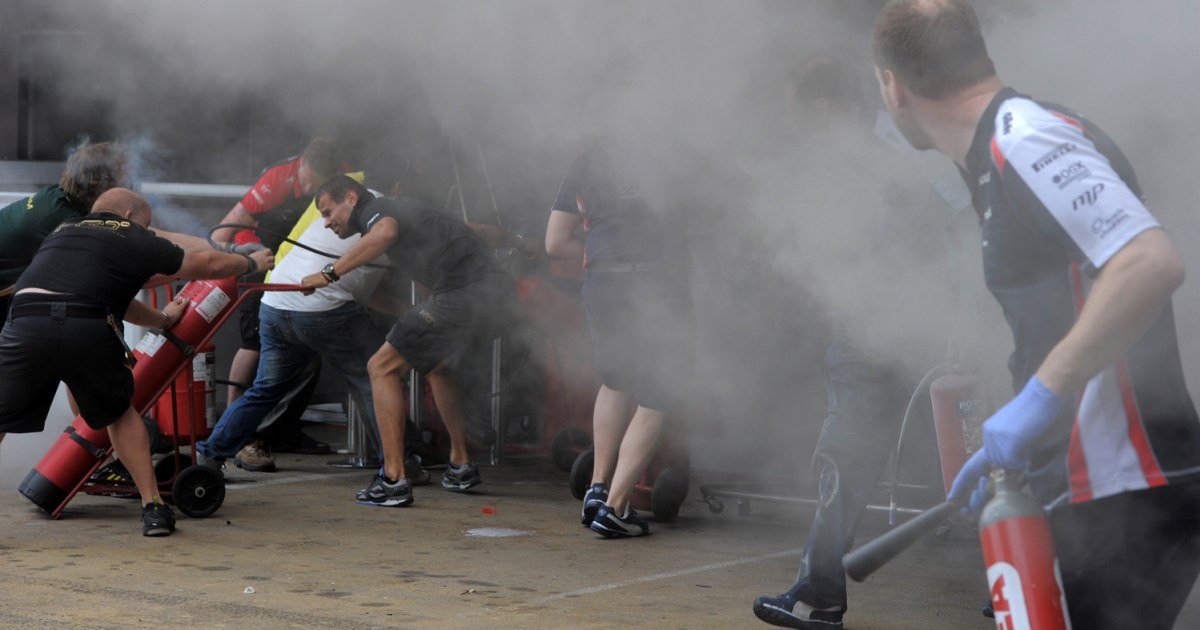 Williams team nabs first Formula One victory in eight years ...