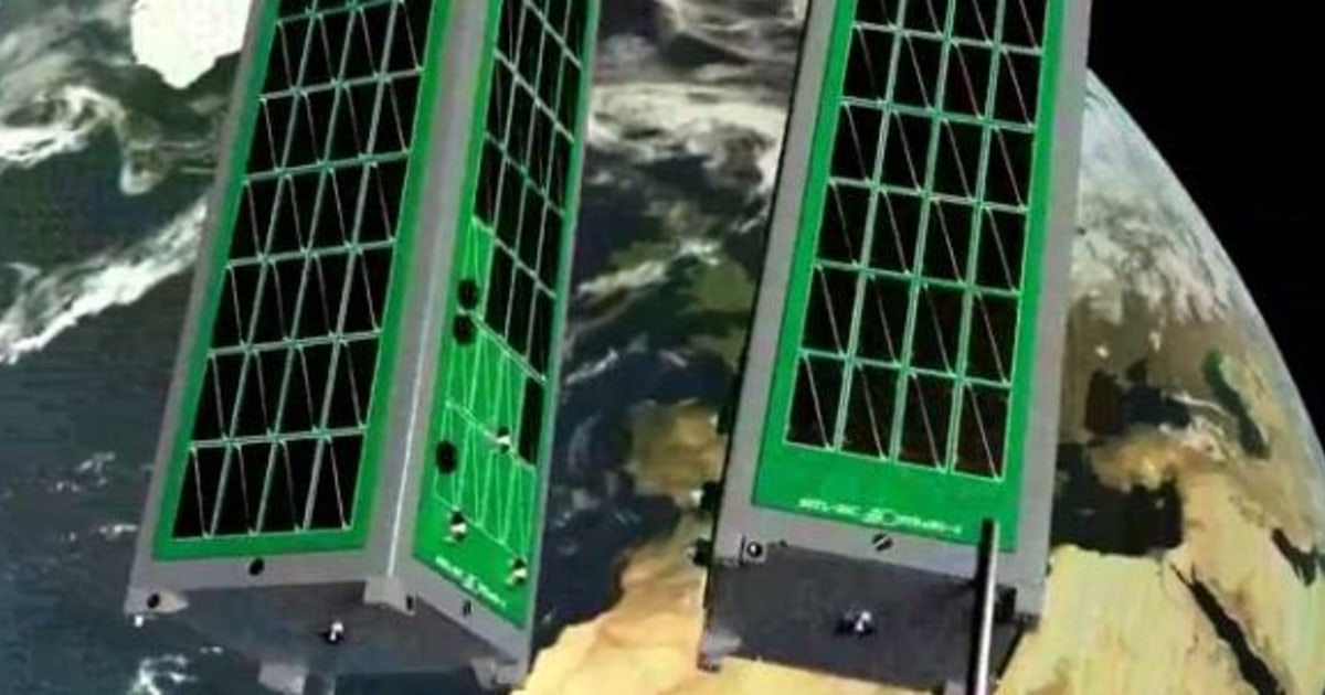 Kinect-controlled satellites heading to space