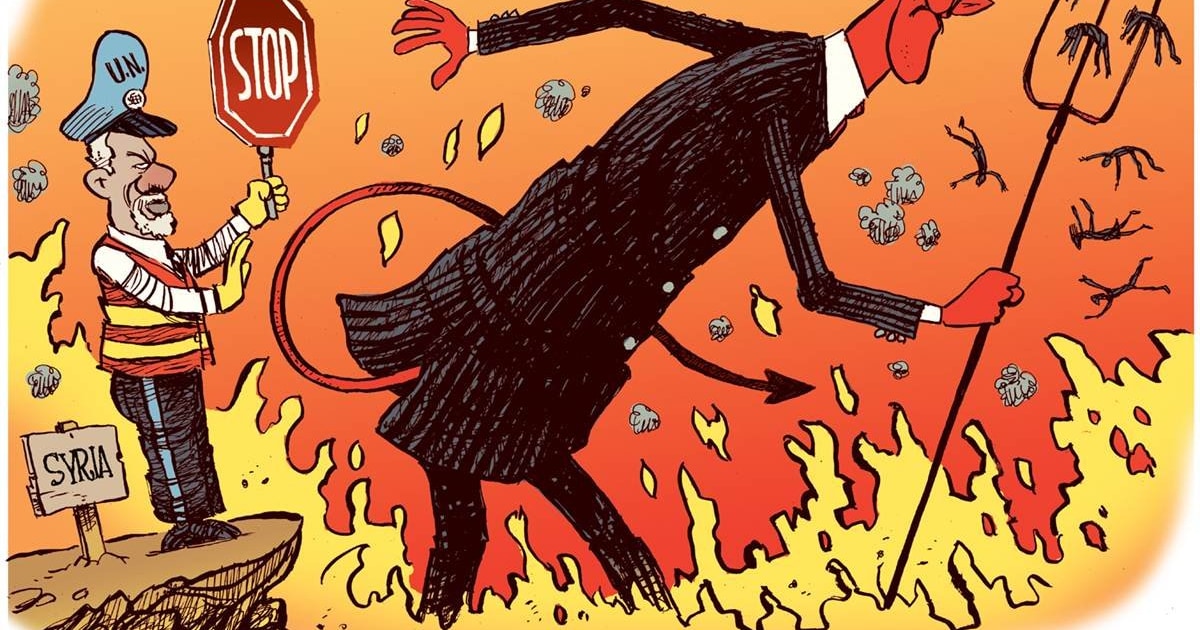 Cartoon slideshow: Sadness in Syria