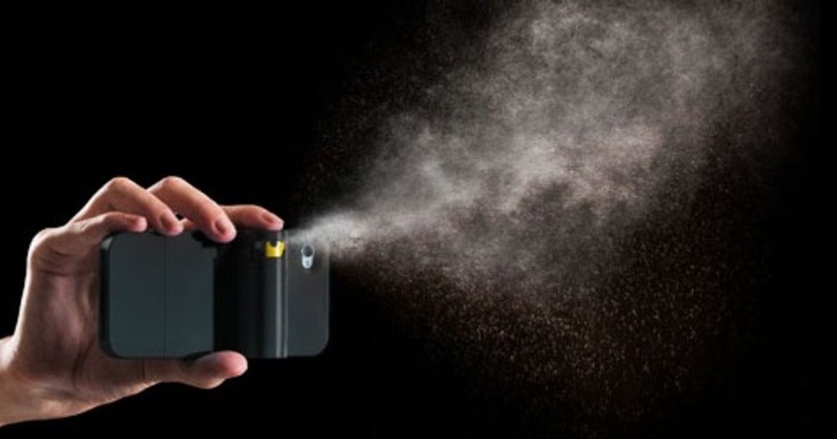 An iPhone case that shoots pepper spray (yes, really)