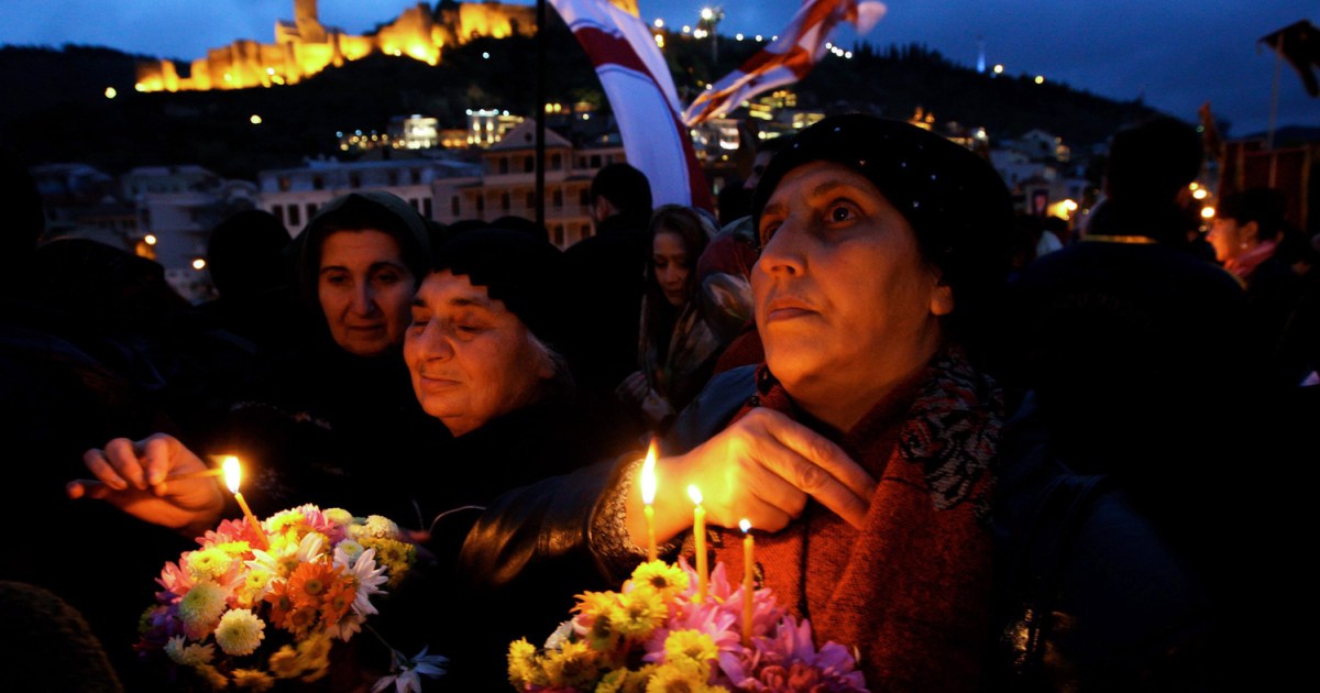 Georgia remembers 'Day of 100,000 Martyrs'