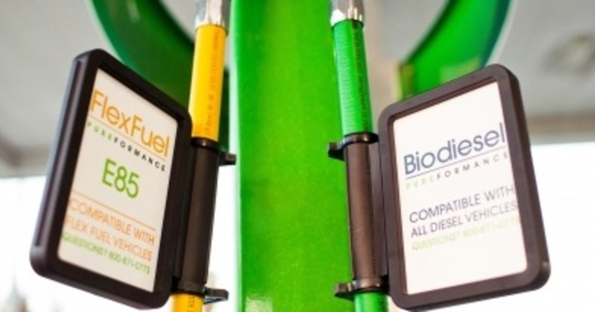 First algae-derived fuel hits the pumps