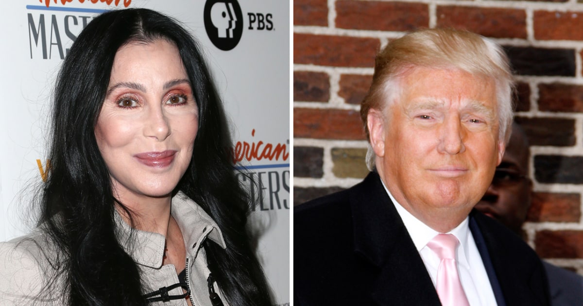Cher mocks Donald Trump's hair, he disses her plastic surgery
