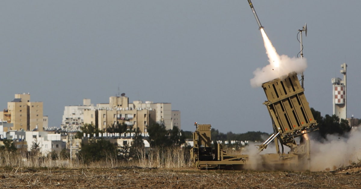 How Israel's 'Iron Dome' intercepts incoming rockets in Gaza conflict