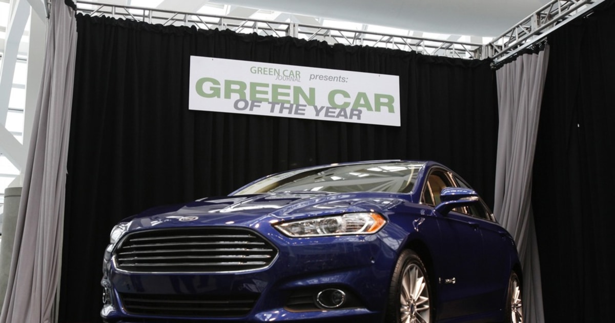 Ford Fusion named Green Car of the Year