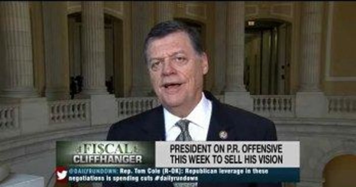 Tom Cole and his four friends (and counting)