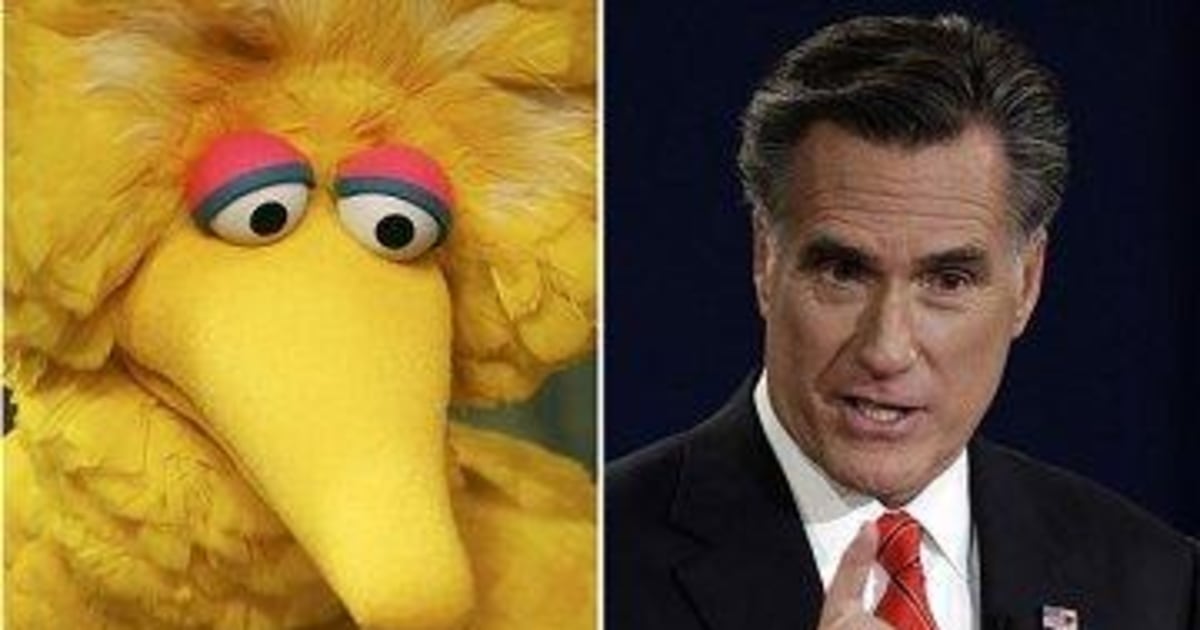 Big Bird in the crosshairs