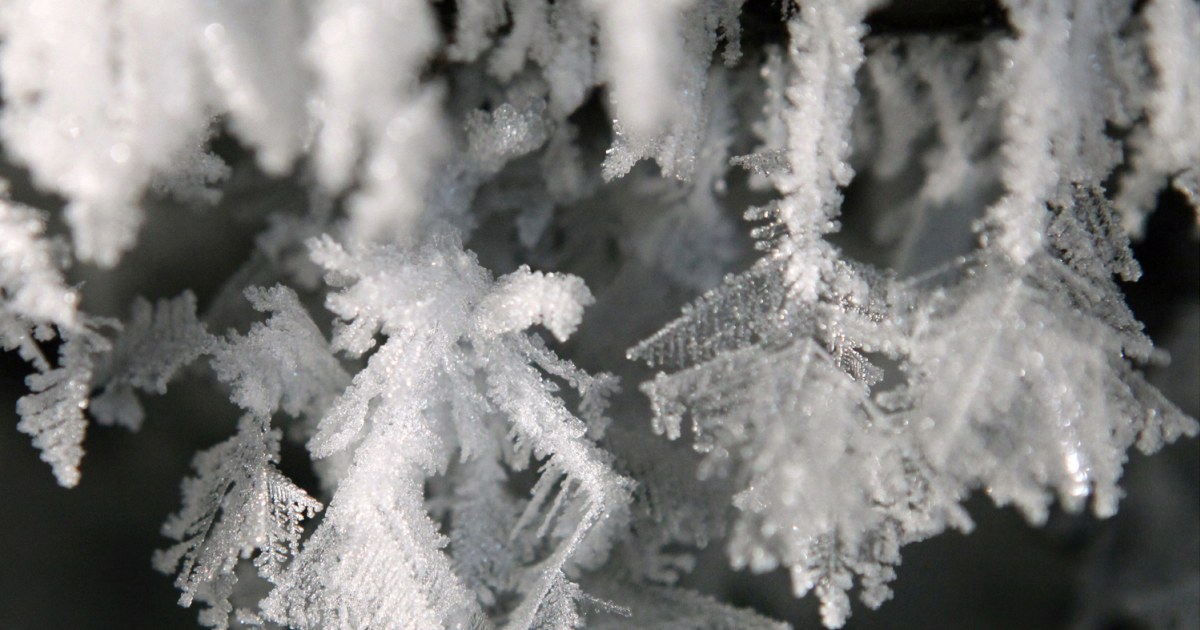 A frozen waterfall and other surreal photos from an iced-over Germany