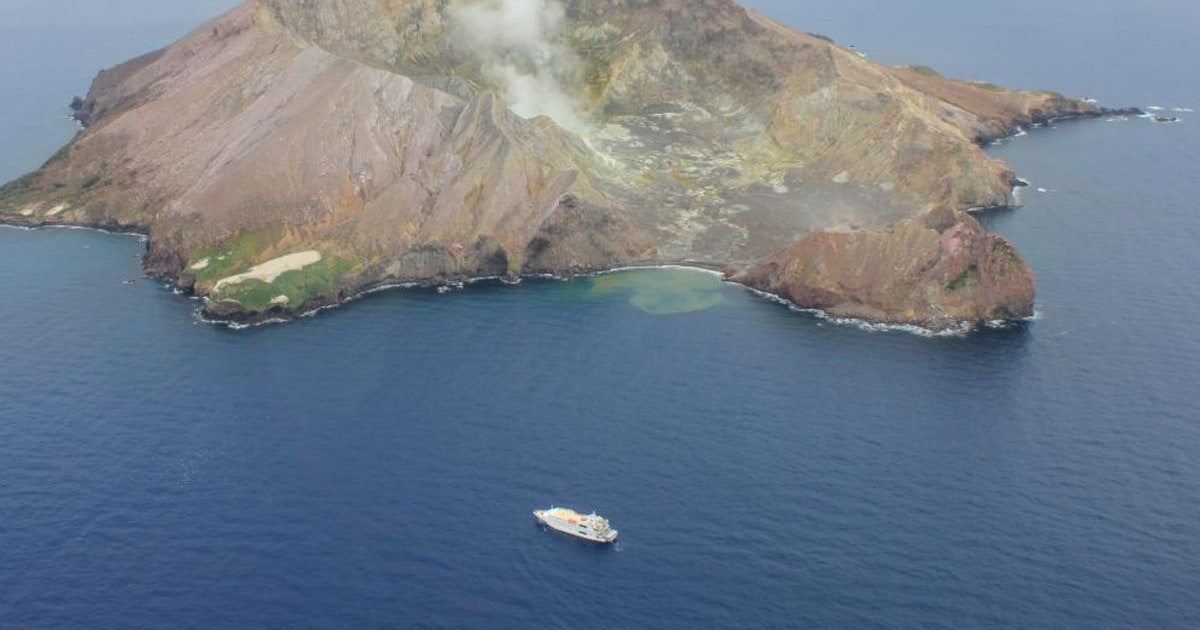 Travel photo of the day: Aerial view of White Island volcano