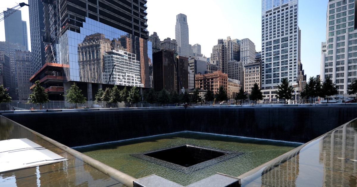 Reflecting pools readied for National September 11 Memorial opening