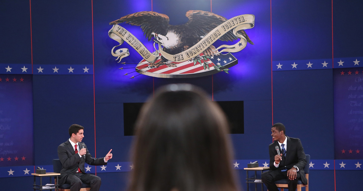 Candidate stand-ins step into their roles ahead of town hall ...