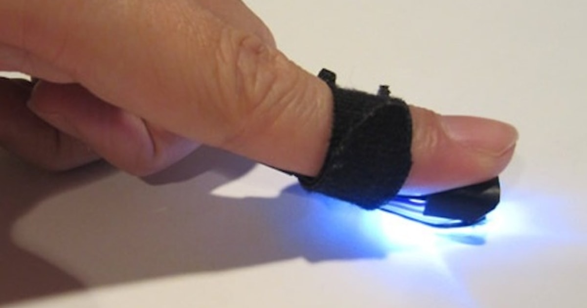 Magic Finger turns everything into a touch surface