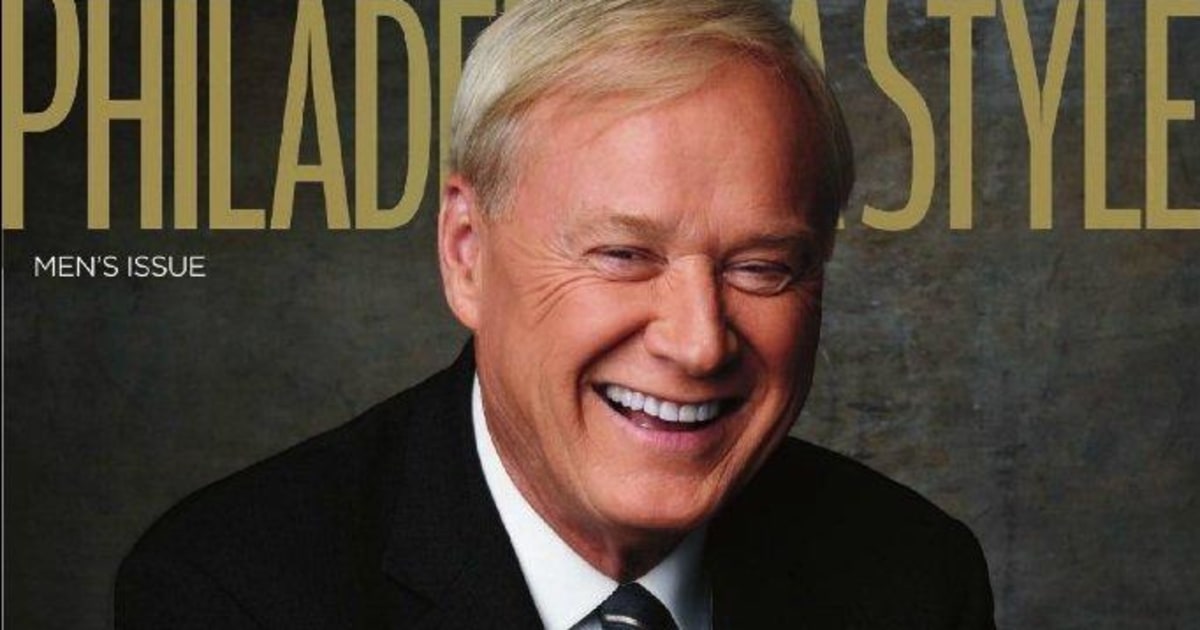 Chris Matthews graces the cover of Philadelphia Style