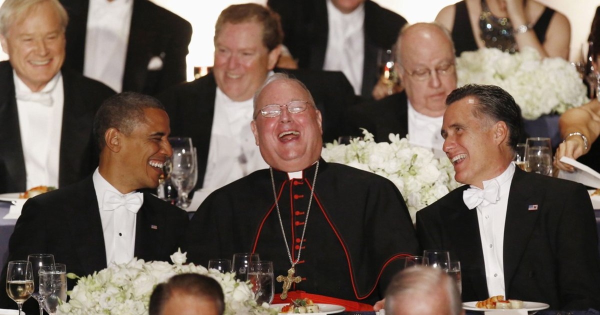Obama, Romney swap jibes for jokes at Alfred E. Smith dinner