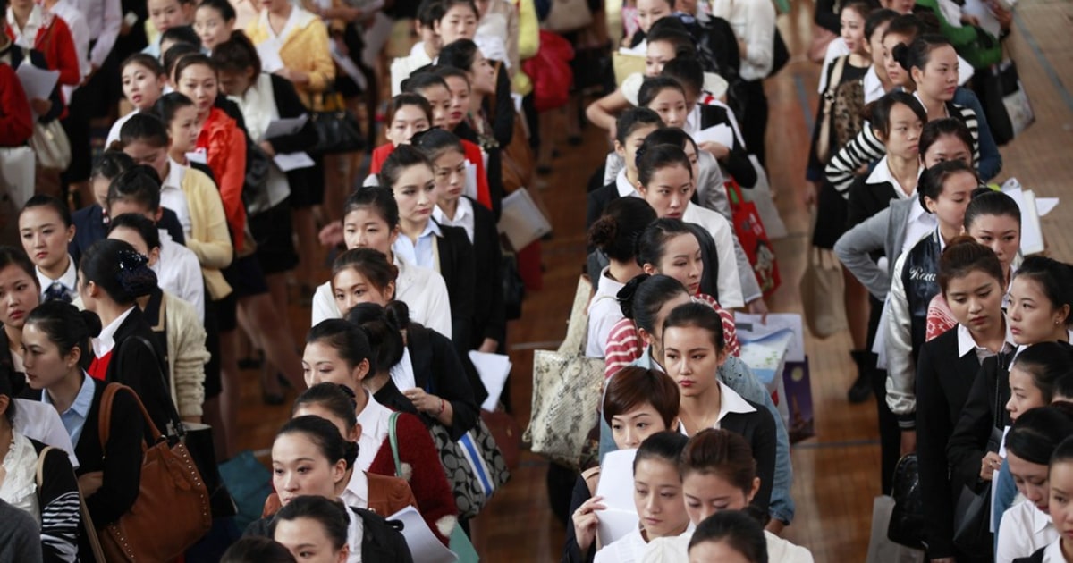 Chinese job-seekers look to take their careers to another level