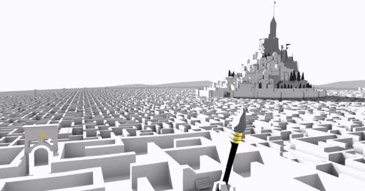 'Unfinished Swan' is a beautiful shooting game without the bullets