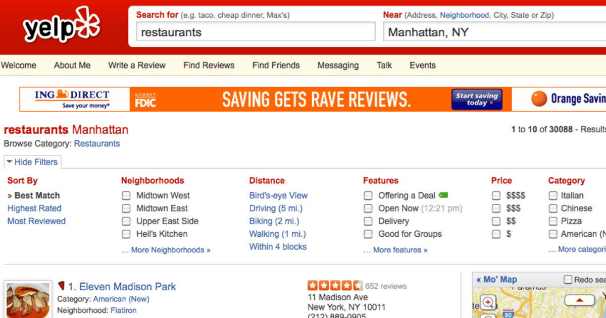 Yelp restaurant reviews can make or break eateries, study finds