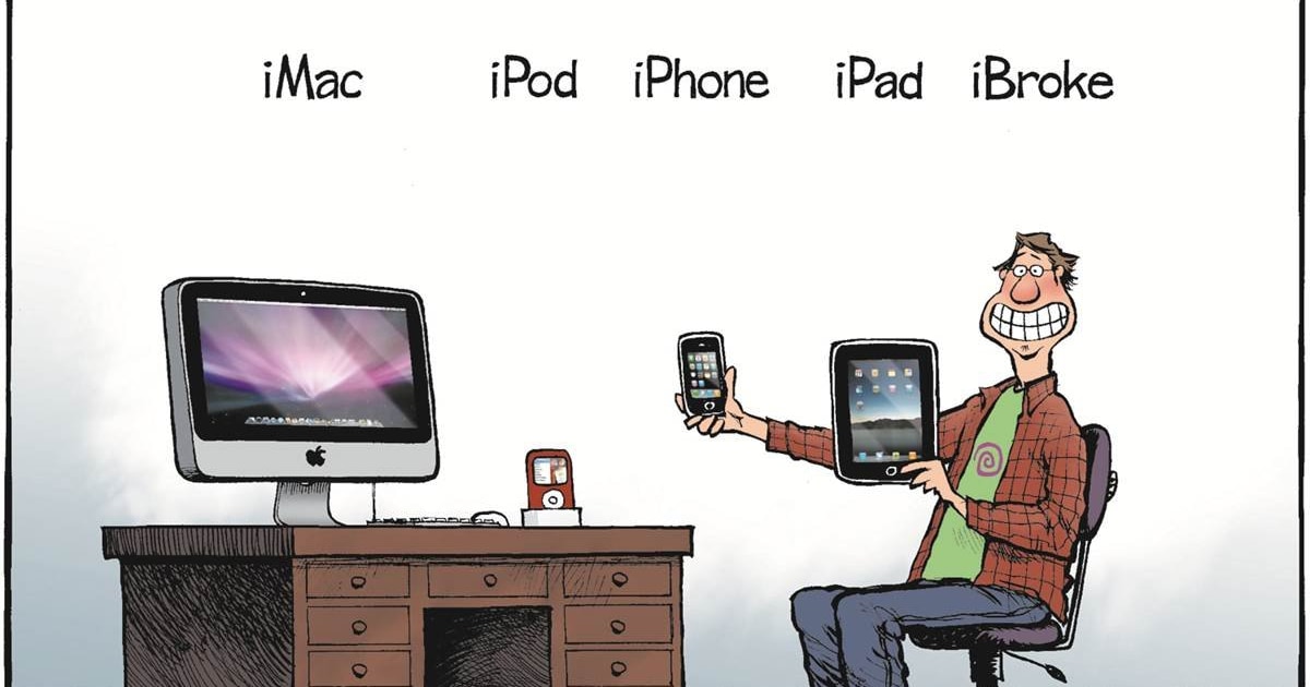 iPhone 5 cartoons