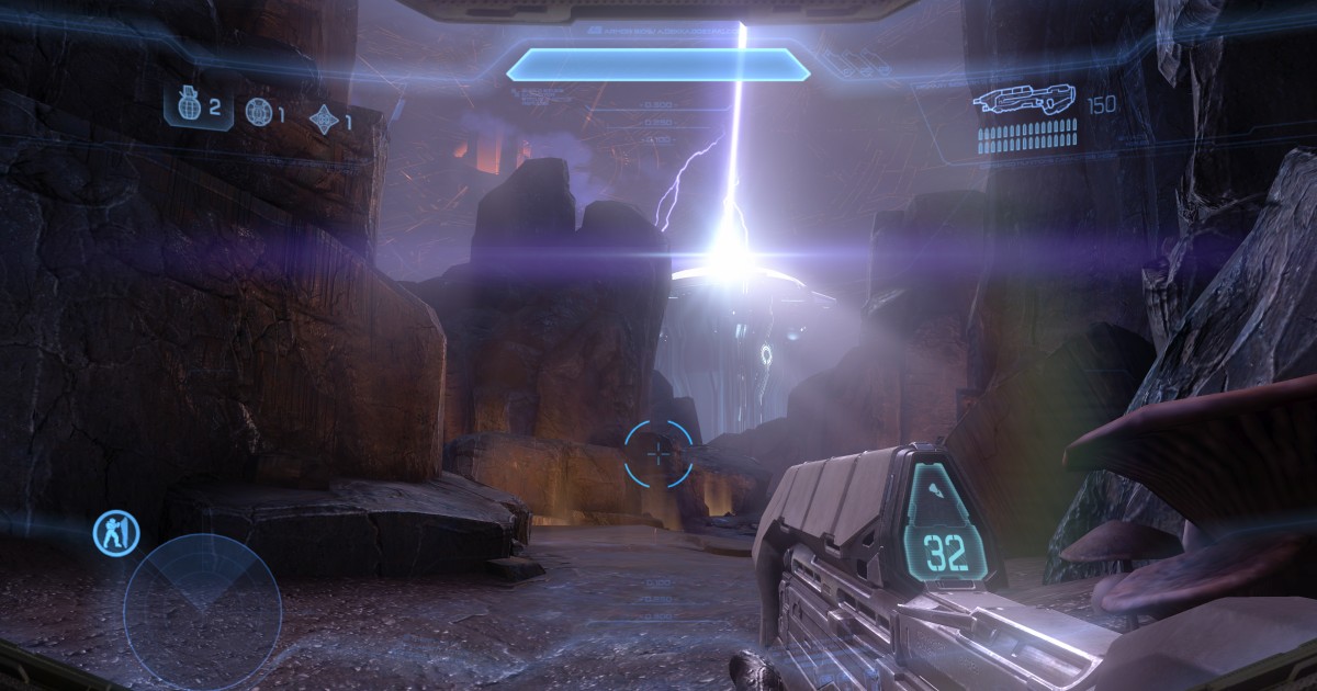 Pictures from the ancient Forerunner world of Requiem in 'Halo 4'