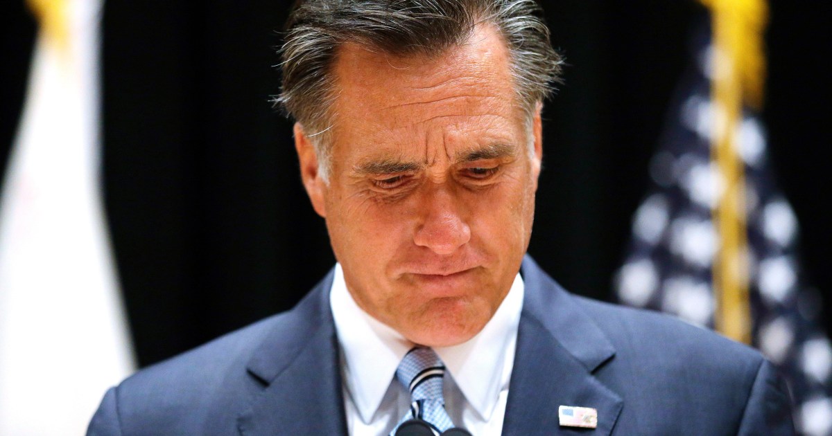 Is Mitt Romney over?