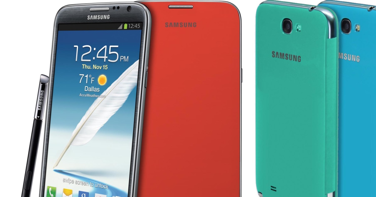 Samsung Galaxy Note II out in November