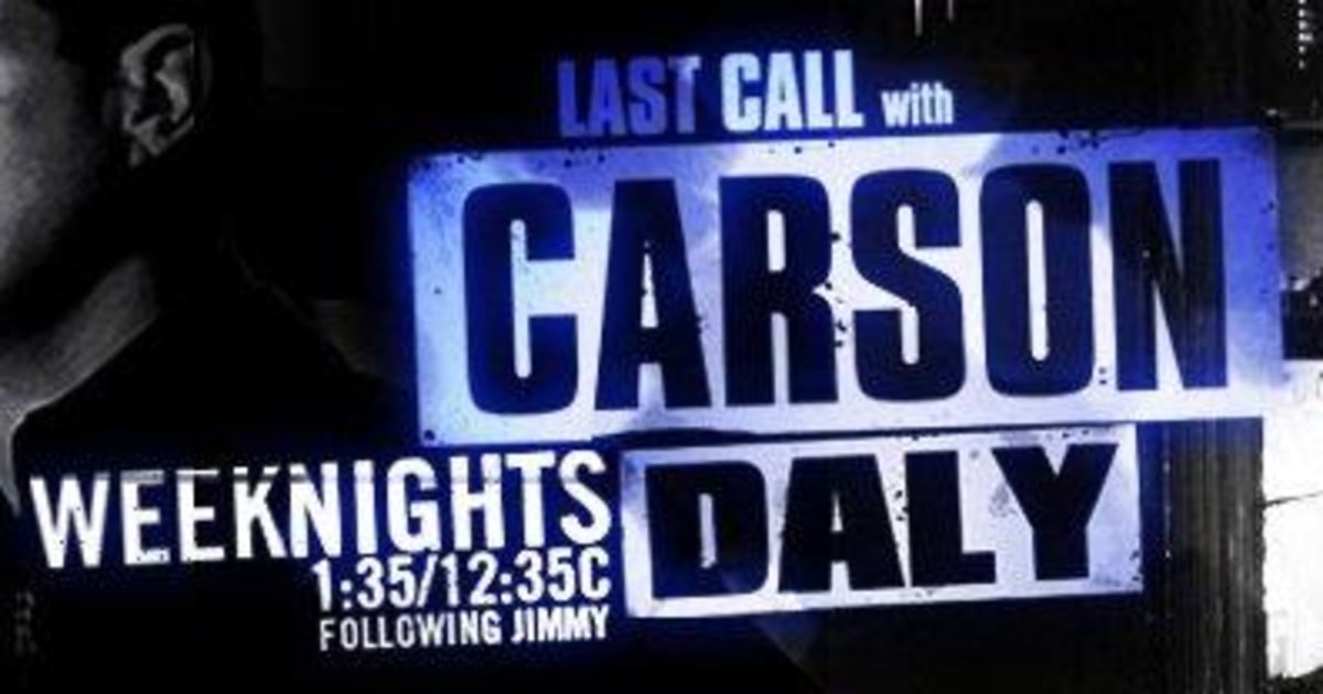 Tune-in notice: Chris Hayes on "Last Call with Carson Daly" - tonight!