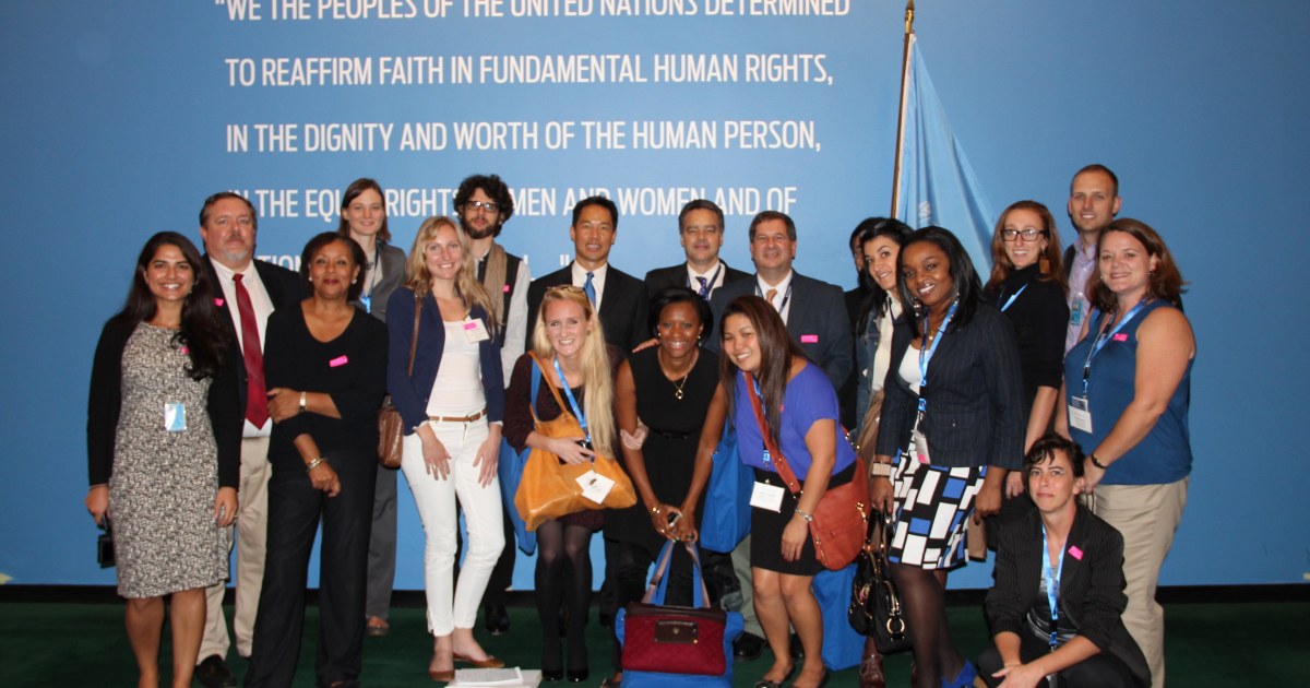 Richard Lui participates in UN Foundation's 2012 Press Fellowship