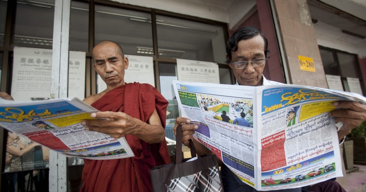 Freedom of press returns to Myanmar after 50 years