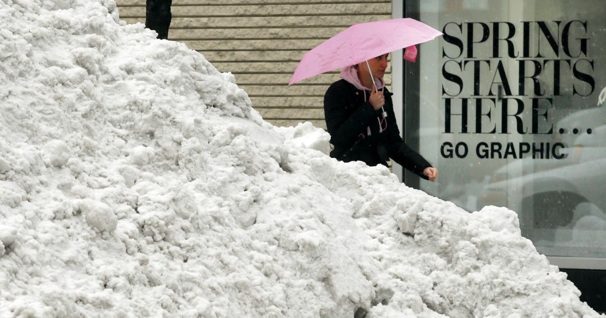 Forecasters: Old Man Winter finally shuffling out the door