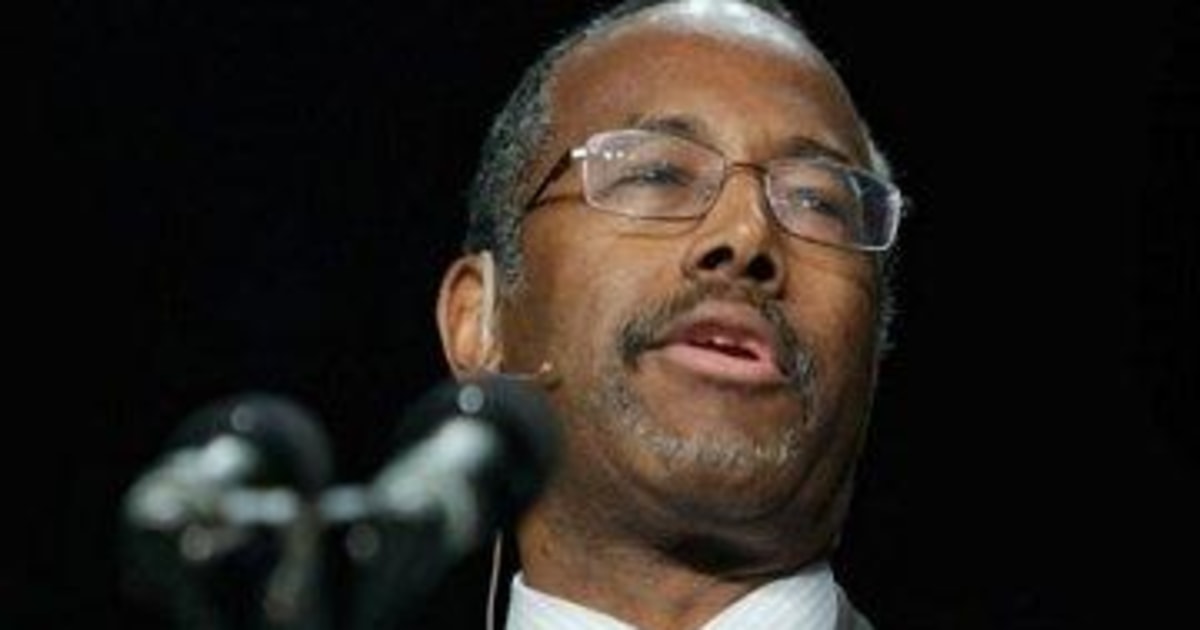 The evolution of Ben Carson's apology