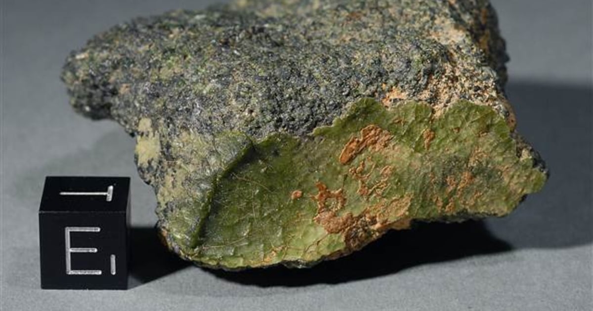 Green meteorite's age casts doubt on claims that it came from Mercury