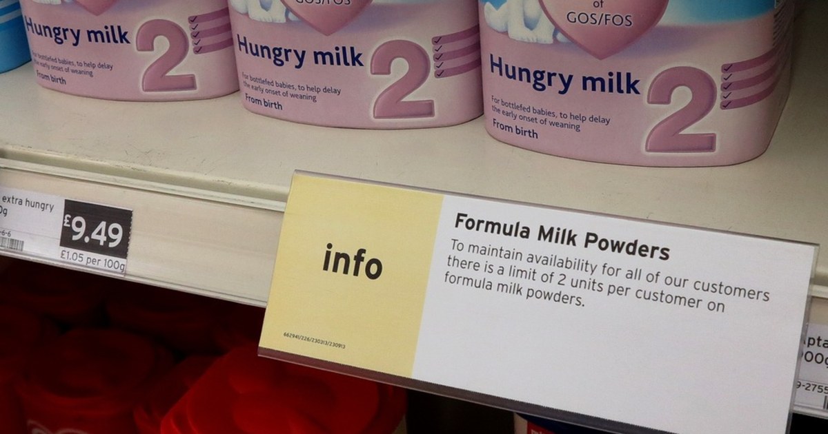 British shops ration baby formula as Chinese demand surges