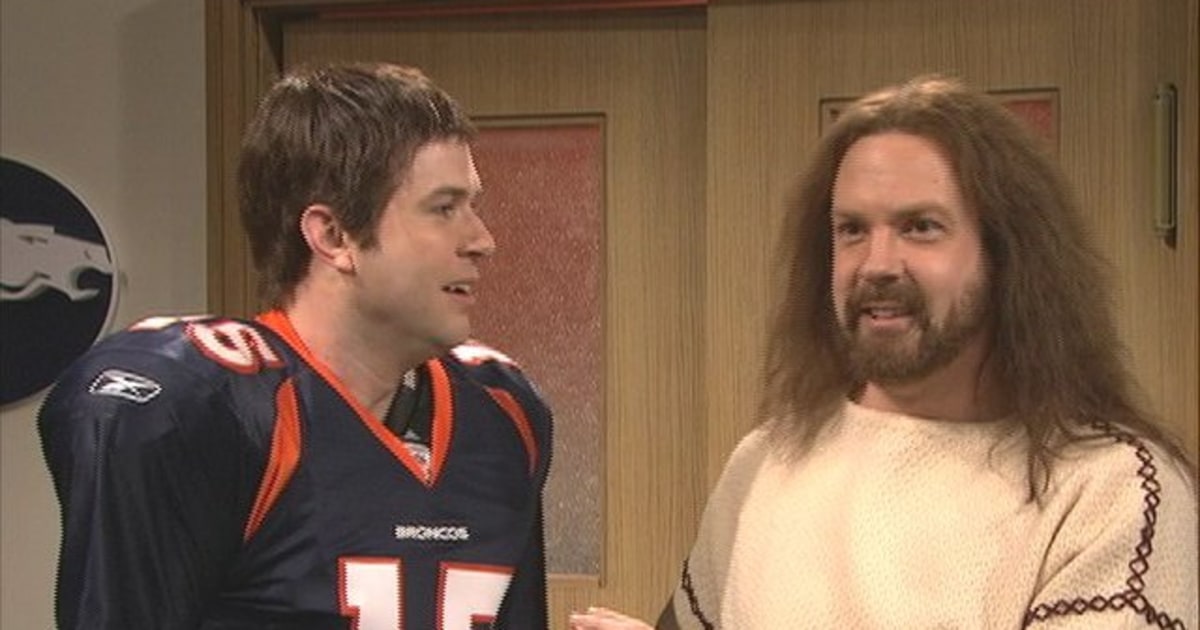 Jesus visits Tebow, Broncos on 'SNL'