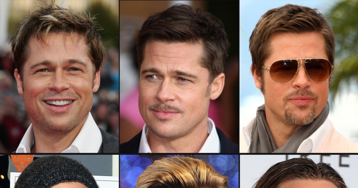 Team clean or team scruff? Which look best suits Brad Pitt?