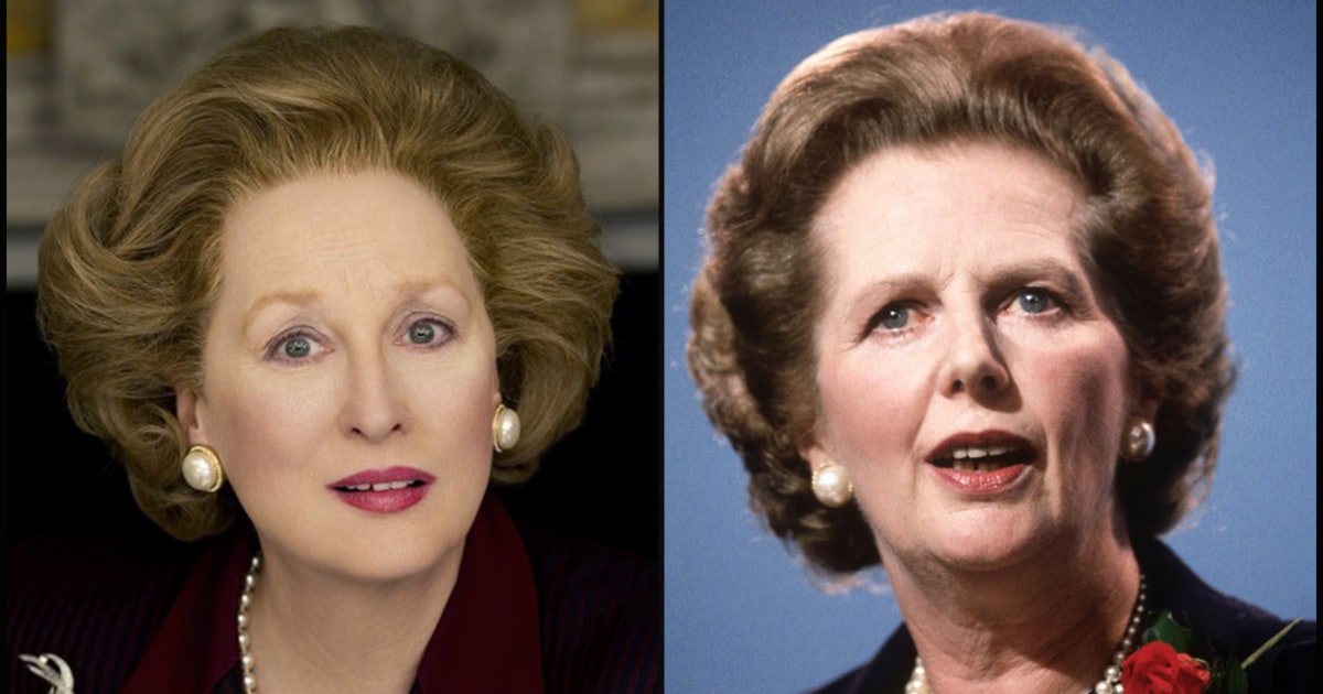 Meryl Streep as Margaret Thatcher
