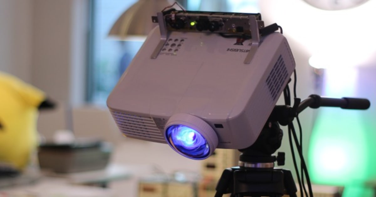 Any surface becomes a touchscreen with smart projected interface