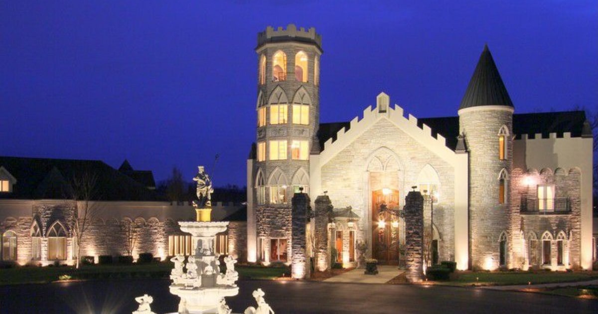 For sale: Lavish Tennessee castle with race track
