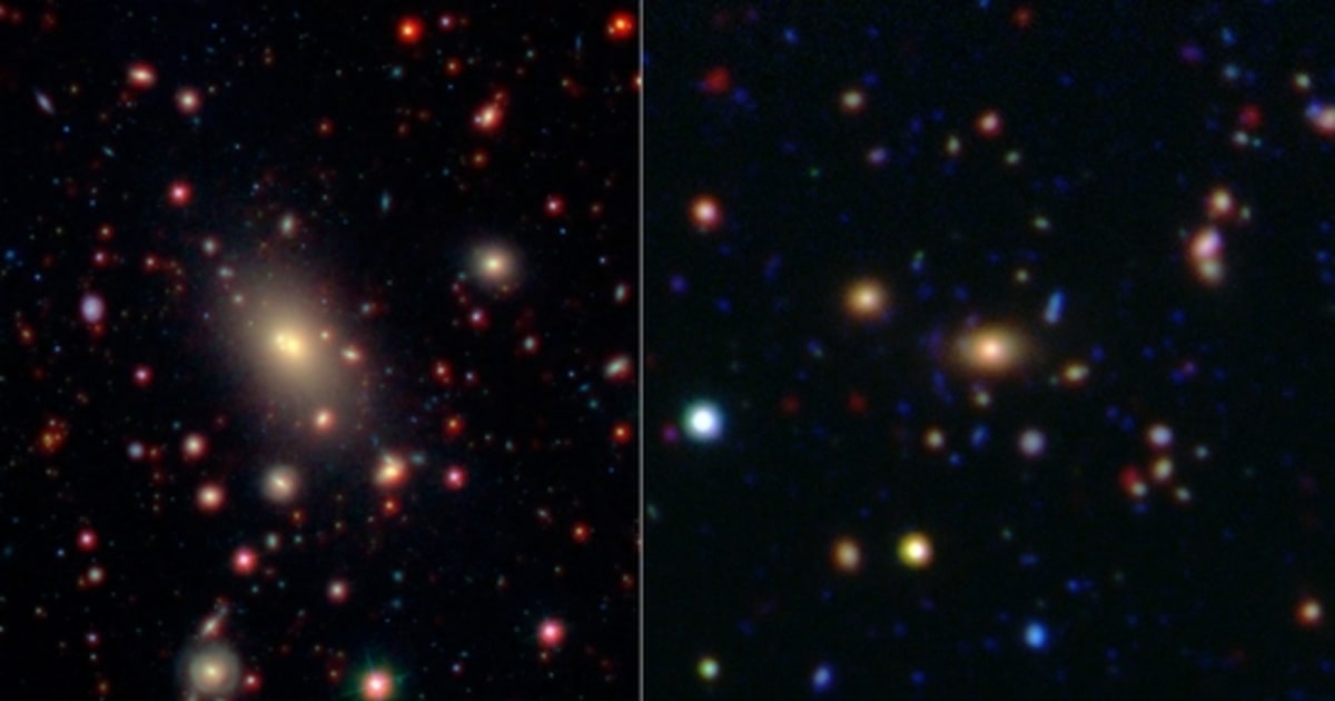 'Cannibal' monster galaxies lose appetites as they age