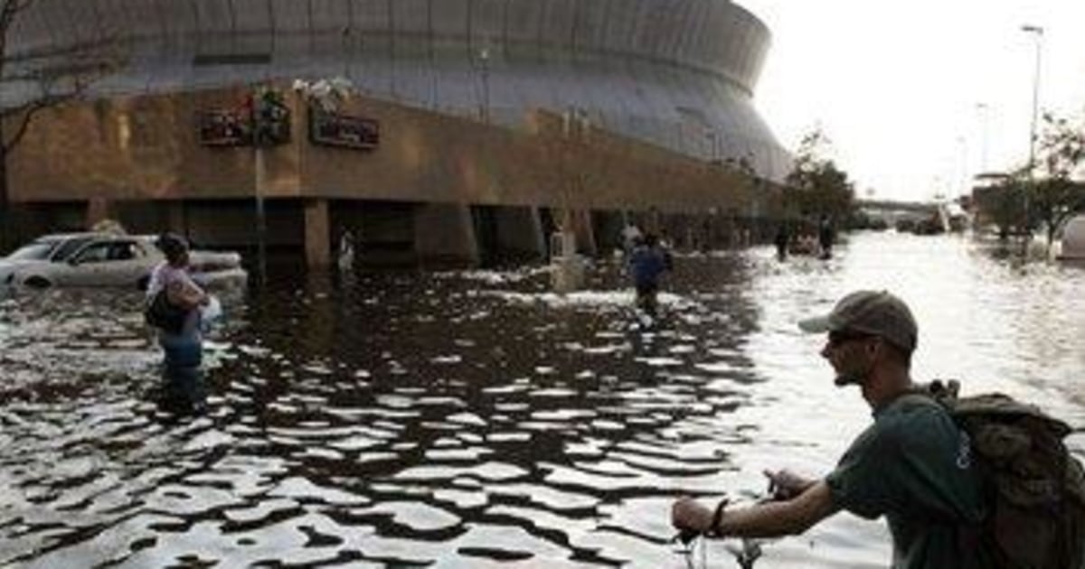 Forgetting the relevant Katrina detail, eight years later