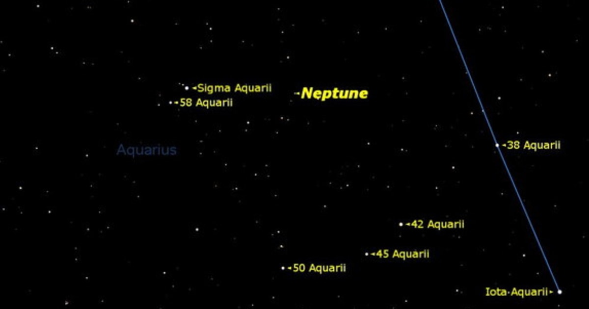 Neptune ventures closer than it's been in half-century -- see it online
