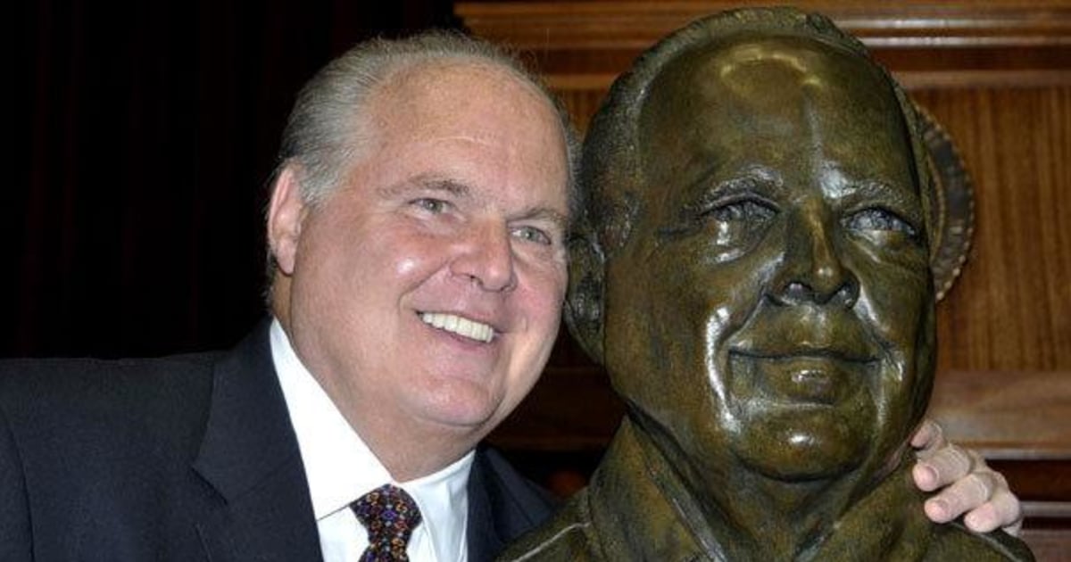 How a bronze bust of Rush Limbaugh turned into a good thing